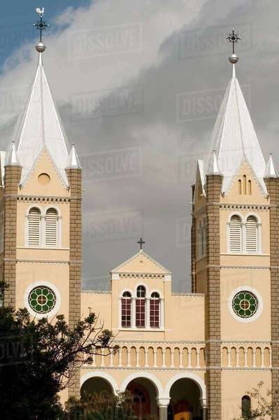 St. Mary's Cathedral, a Roman Catholic church in Windhoek, the capital ...