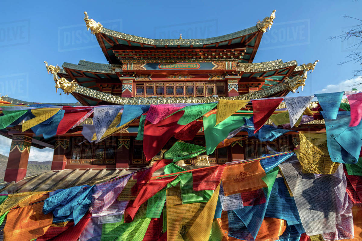 Ganden Sumtseling Monastery, Shangri-La County, Yunnan, China - Royalty ...