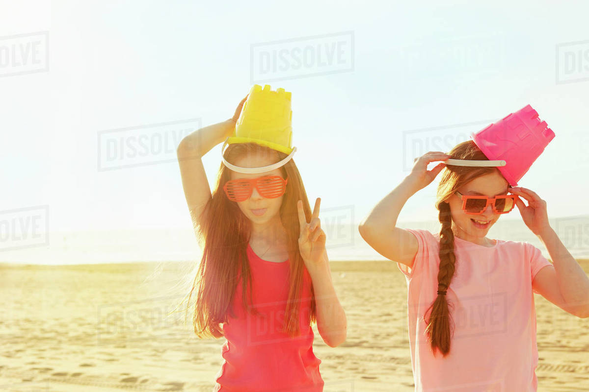 Best friends on seaside holiday - Royalty-free Stock Photo | Dissolve
