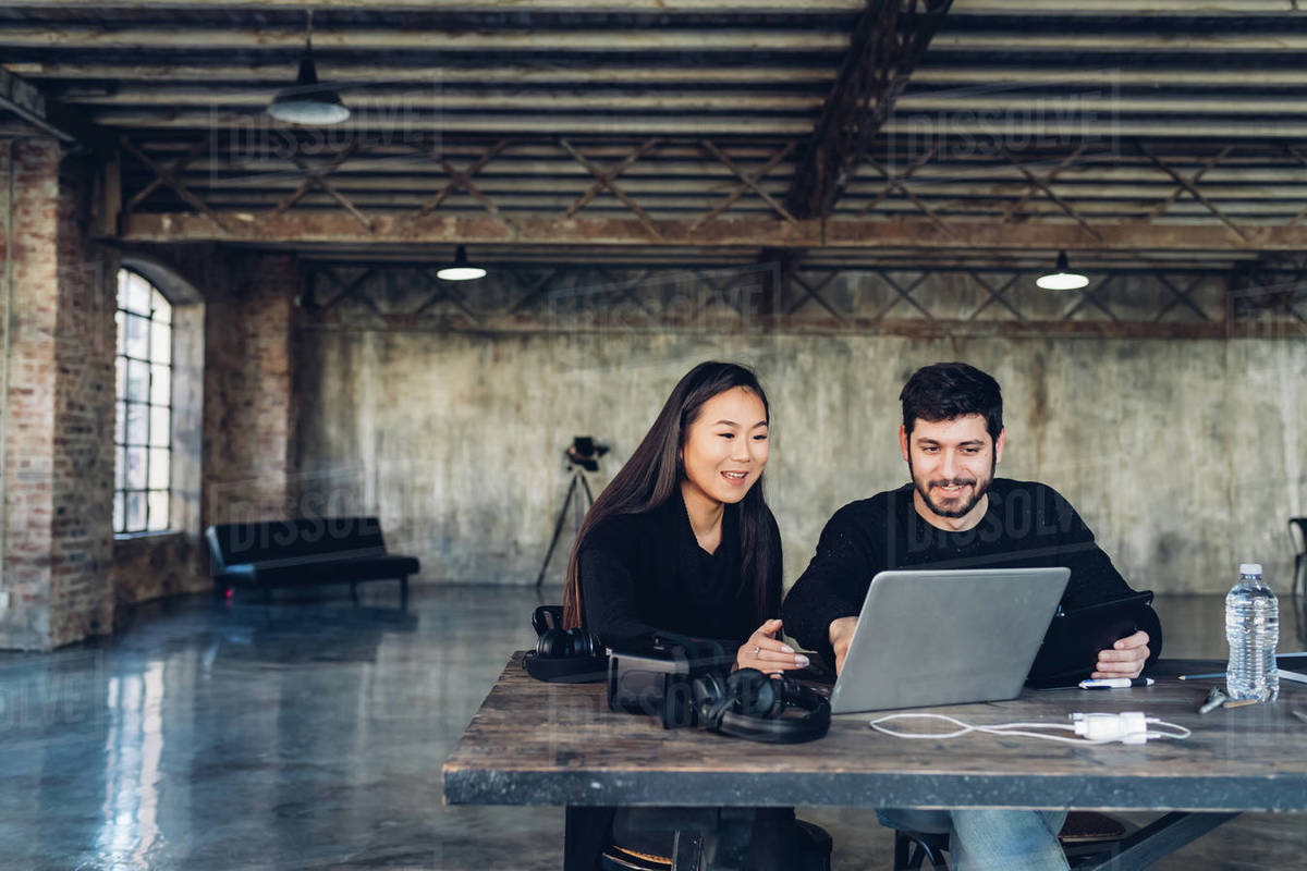 Designers at work in studio - Royalty-free Stock Photo | Dissolve