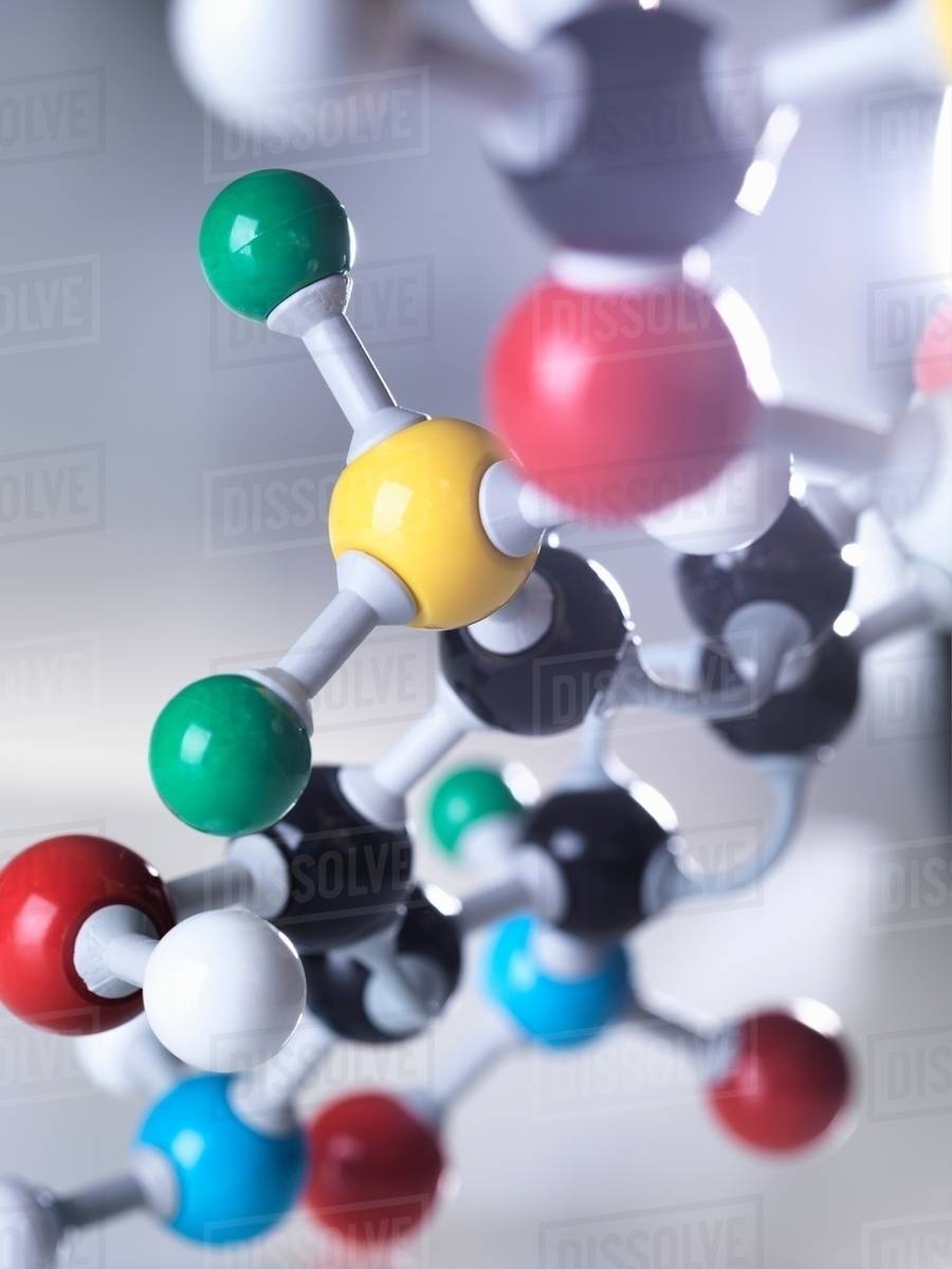 Molecular model - Royalty-free Stock Photo | Dissolve