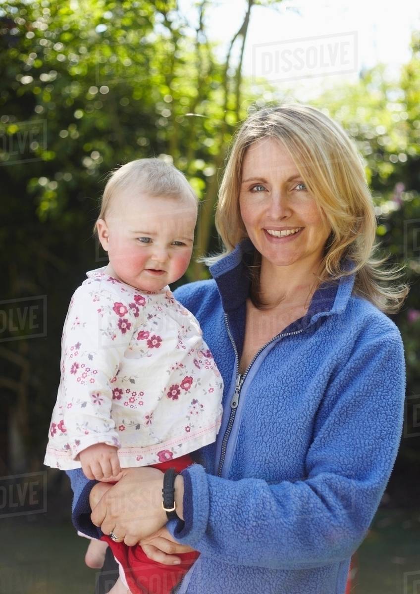 Woman with a baby - Royalty-free Stock Photo | Dissolve