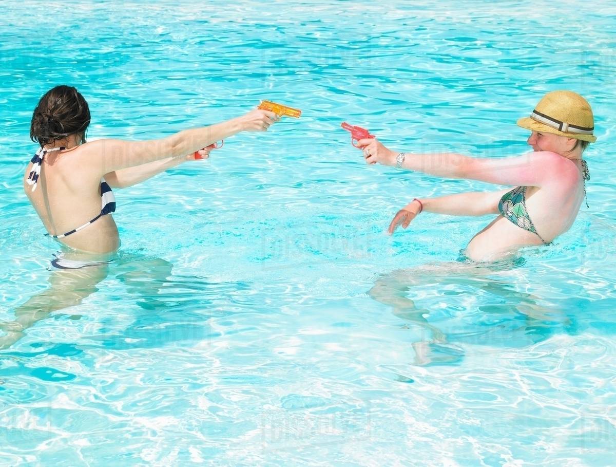Water Fight Stock Photo Dissolve water-fight-stock-photo-dissolve