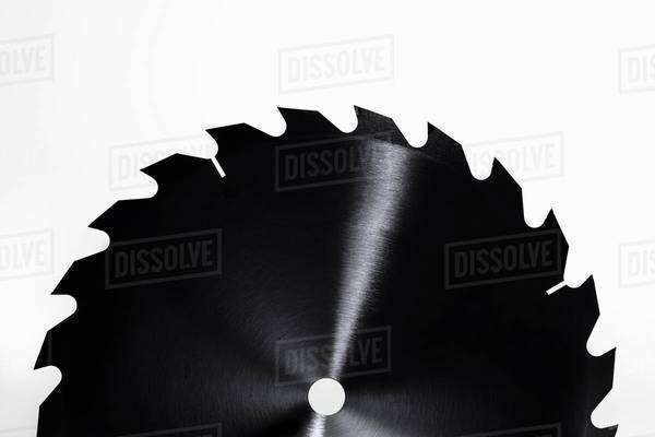 Close up of saw blade - Royalty-free Stock Photo | Dissolve