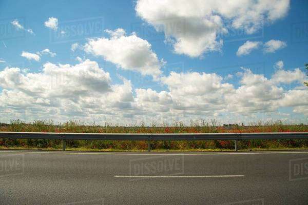 Side of motorway - Royalty-free Stock Photo | Dissolve