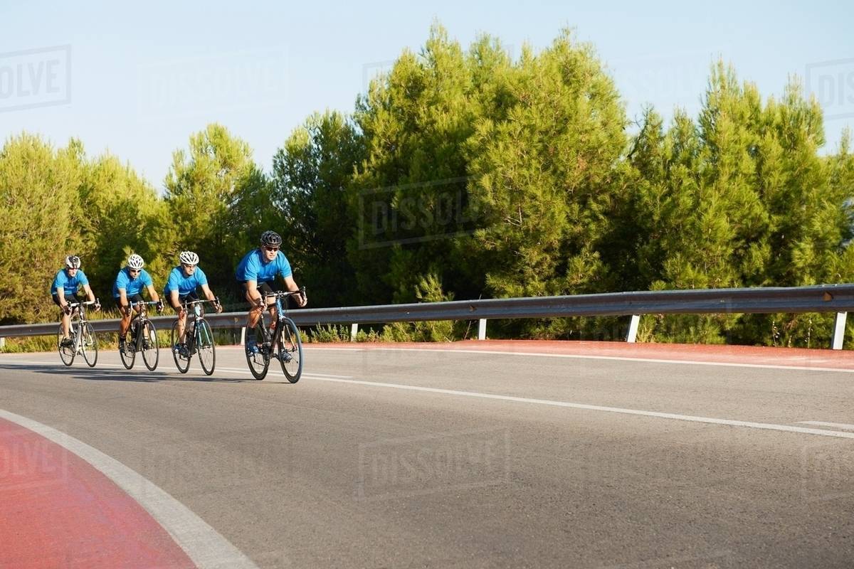 Cycle Racing - Stock Photo - Dissolve