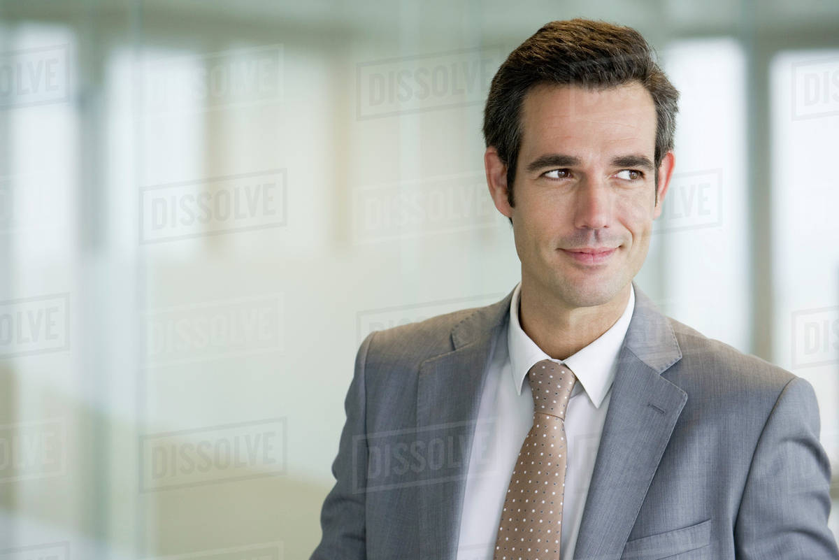 Male executive, portrait - Royalty-free Stock Photo | Dissolve