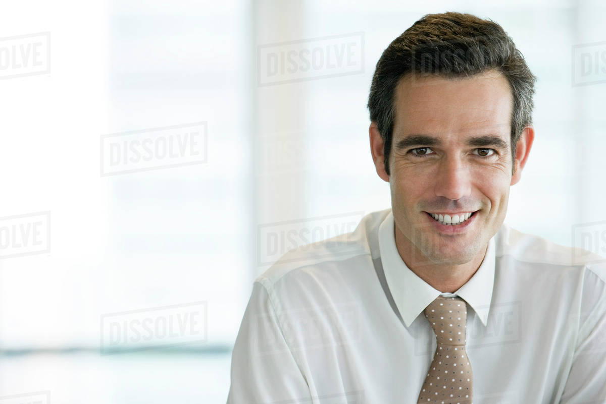 Male executive, portrait - Royalty-free Stock Photo | Dissolve