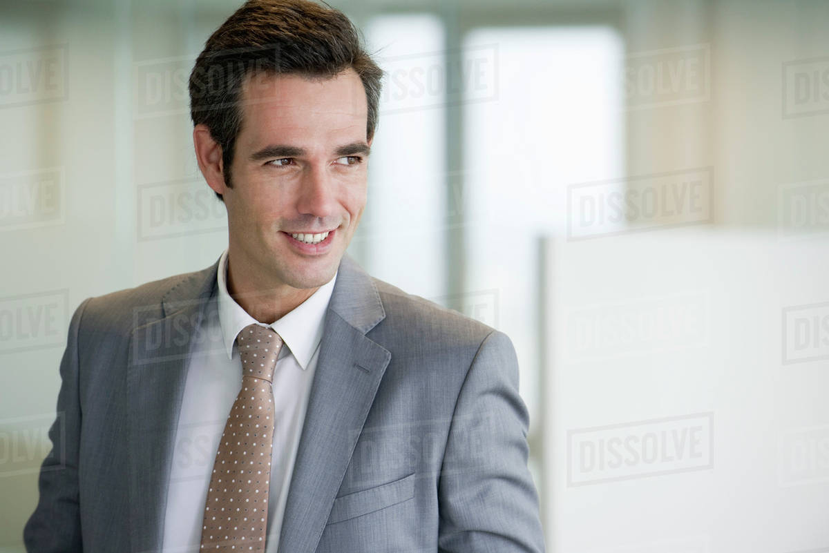 Male executive, portrait - Royalty-free Stock Photo | Dissolve