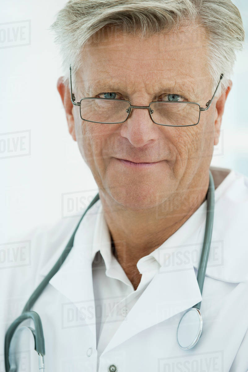 Male doctor, portrait - Royalty-free Stock Photo | Dissolve