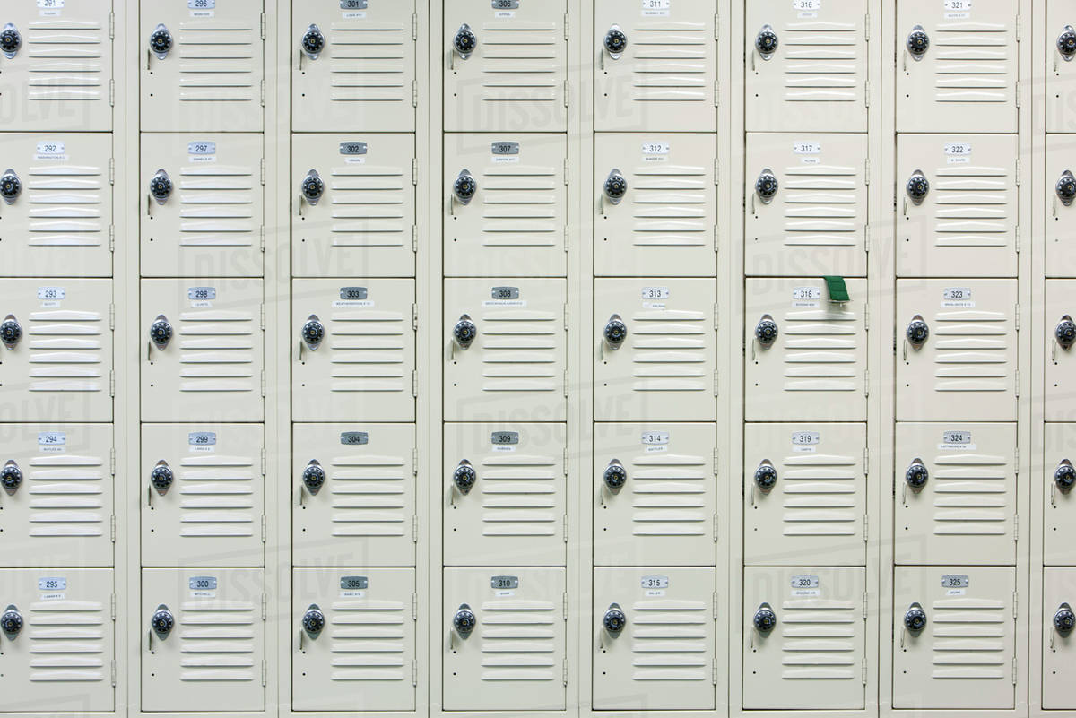 Lockers, full frame - Royalty-free Stock Photo | Dissolve