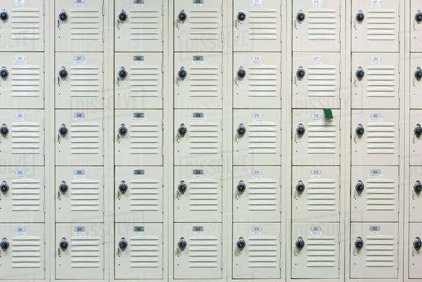 Lockers, full frame - Royalty-free Stock Photo | Dissolve