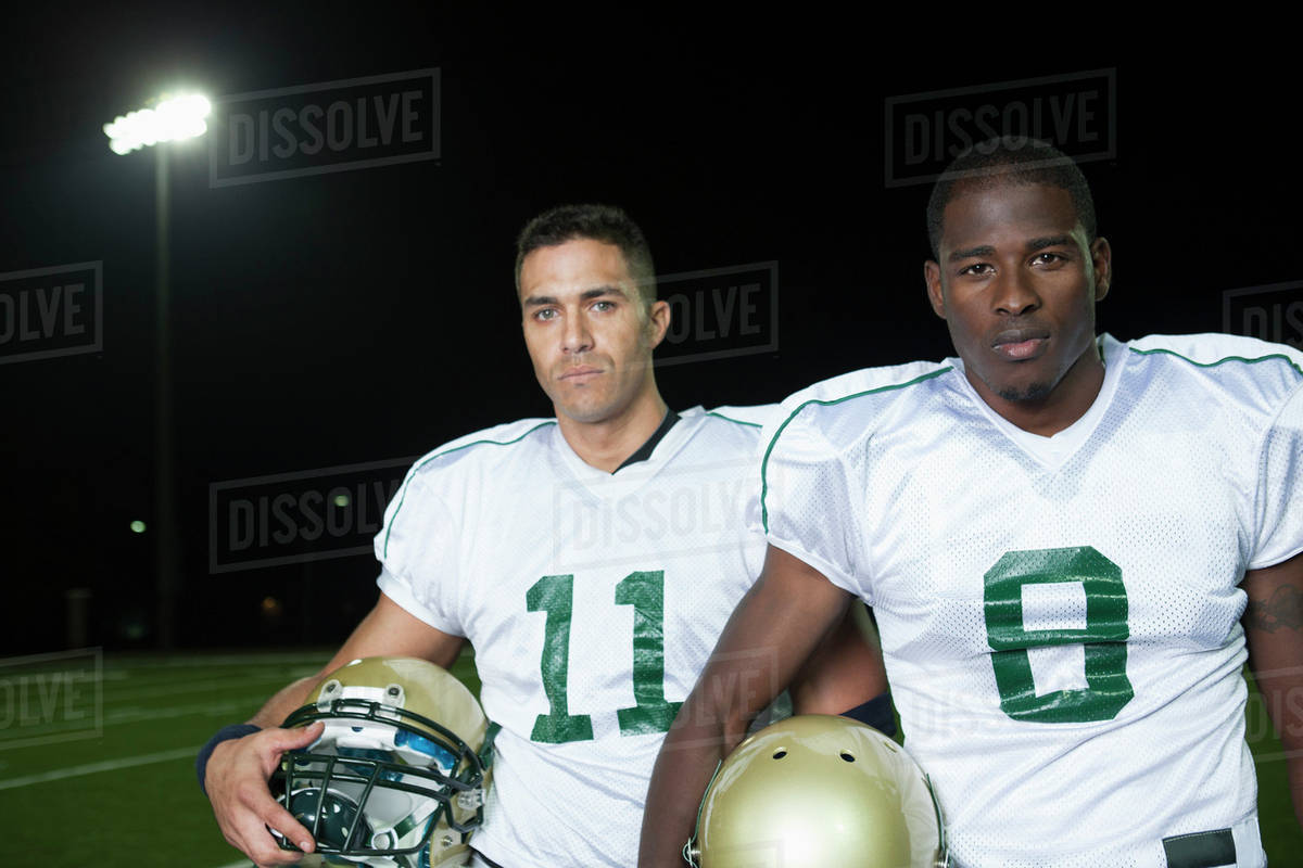 Football players, portrait - Royalty-free Stock Photo | Dissolve