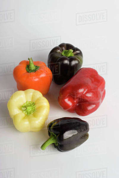 Assorted bell peppers - Royalty-free Stock Photo | Dissolve