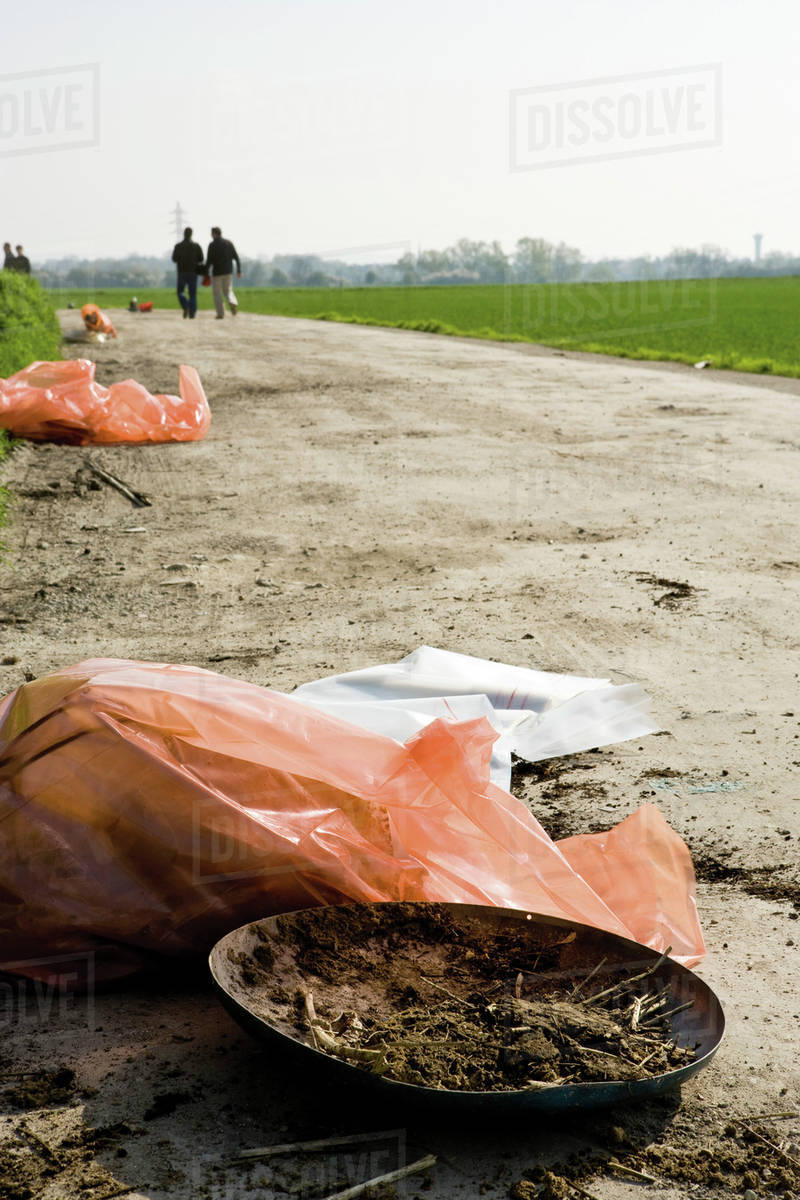 Roadside litter - Royalty-free Stock Photo | Dissolve