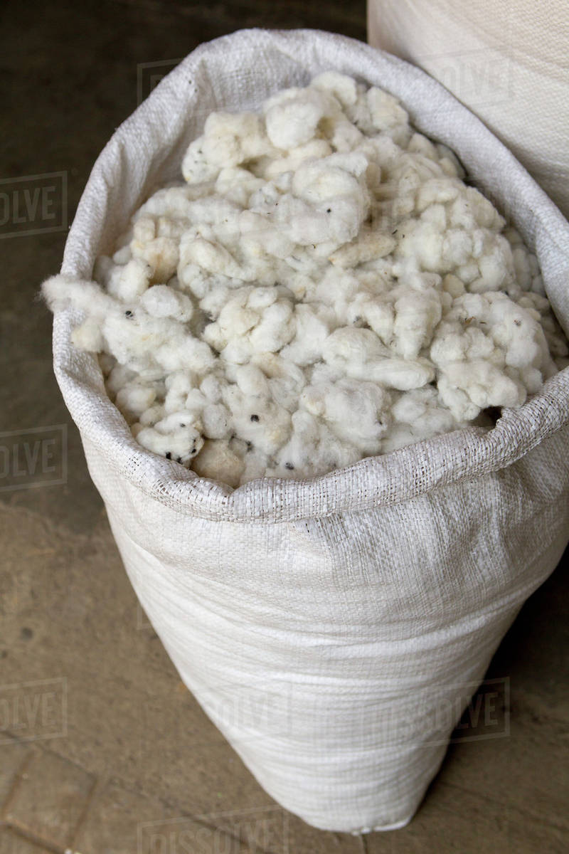 Bag of cotton - Royalty-free Stock Photo | Dissolve