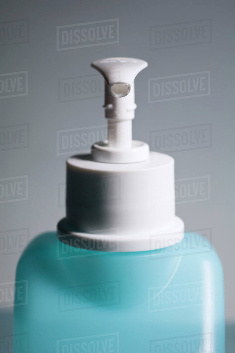 Hand sanitizer in pump bottle - Royalty-free Stock Photo | Dissolve