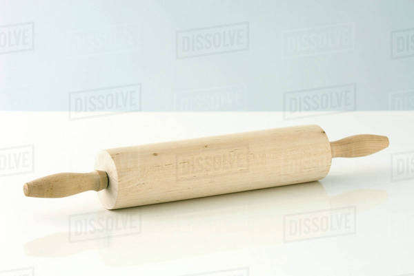 Rolling pin, close-up - Royalty-free Stock Photo | Dissolve