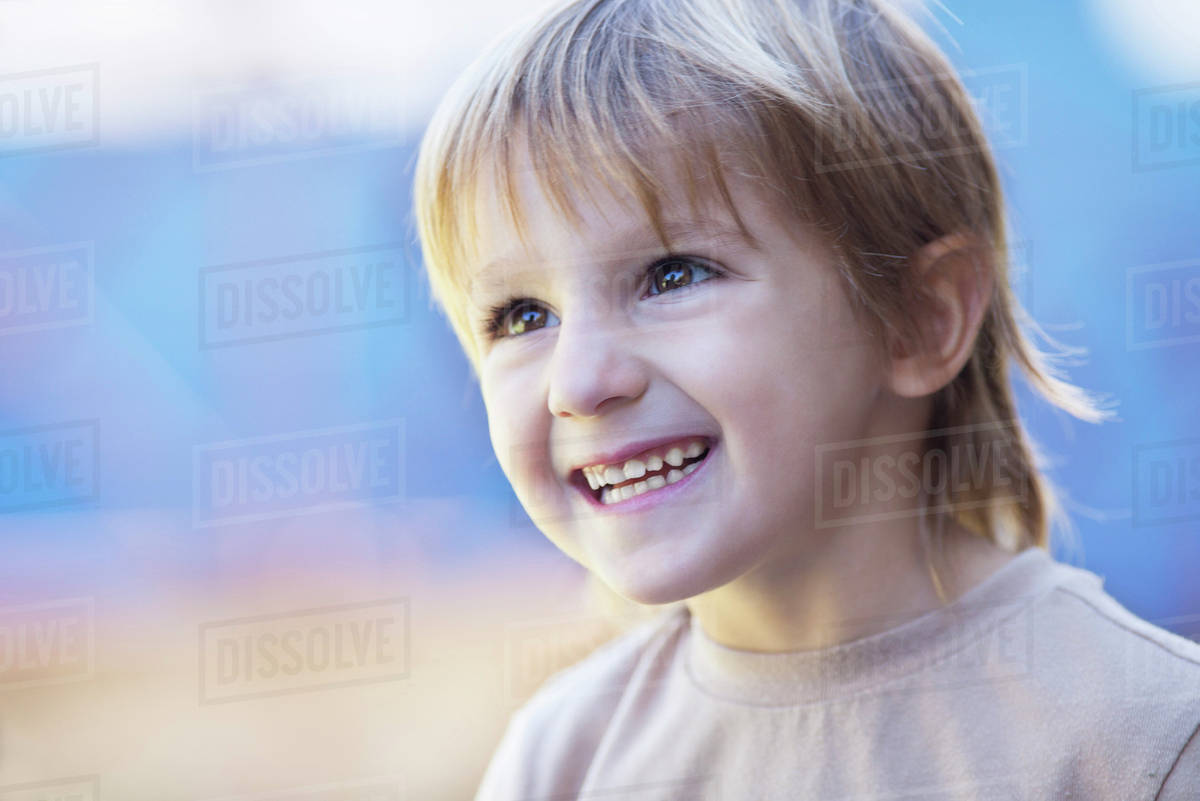 Little boy, portrait - Stock Photo - Dissolve