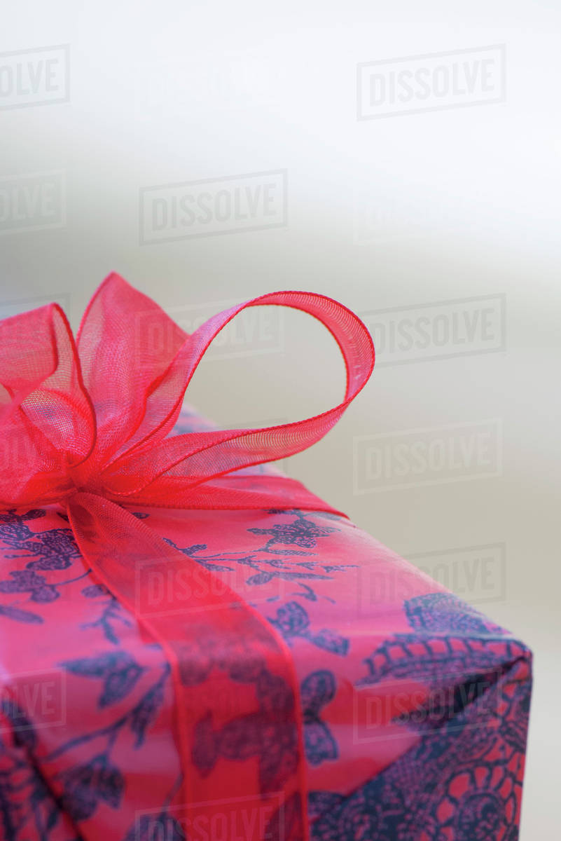 Christmas present, close-up - Royalty-free Stock Photo | Dissolve