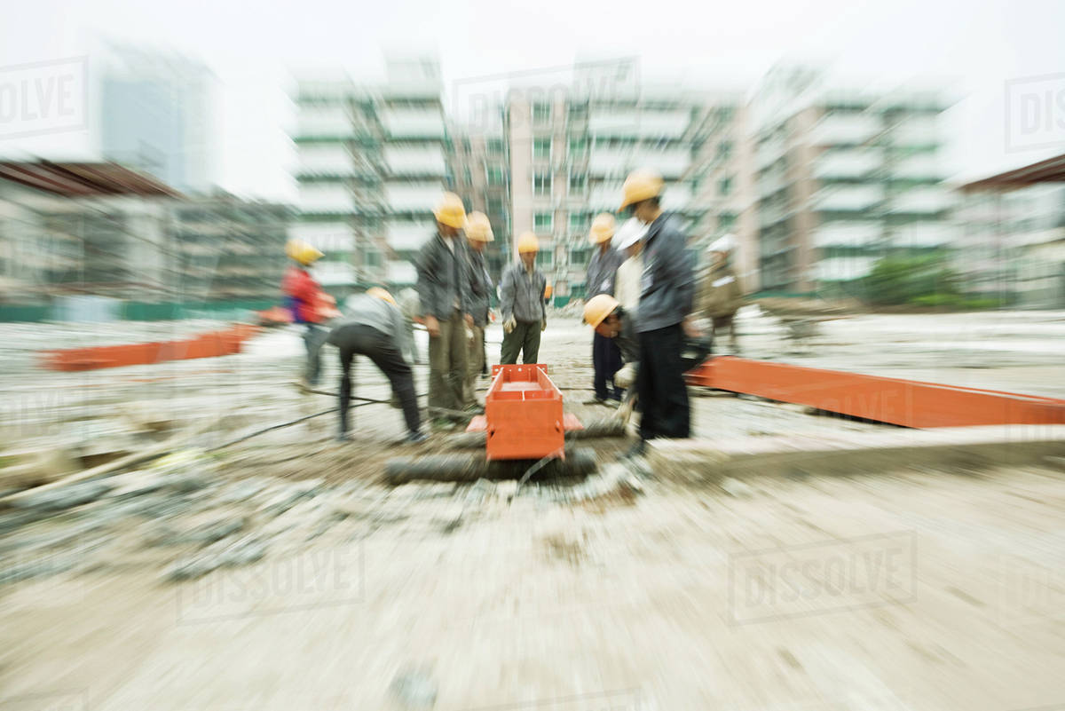 Construction site - Royalty-free Stock Photo | Dissolve
