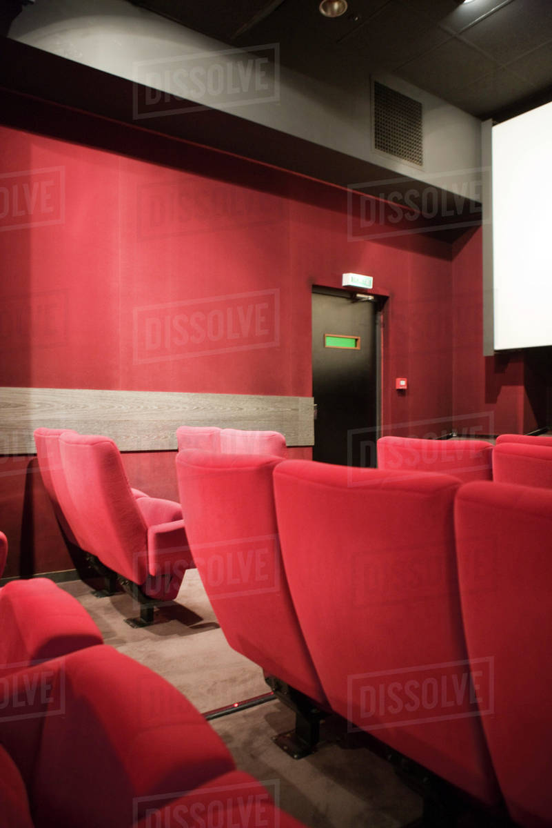 Empty movie theater - Royalty-free Stock Photo | Dissolve