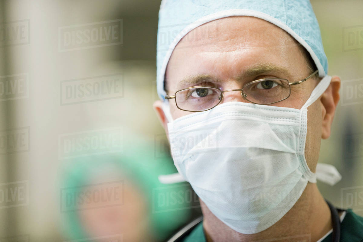 Surgeon, portrait - Royalty-free Stock Photo | Dissolve
