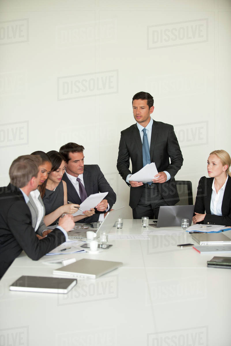 Business meeting - Royalty-free Stock Photo | Dissolve