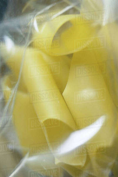 Tufoli pasta in package, close-up - Royalty-free Stock Photo | Dissolve