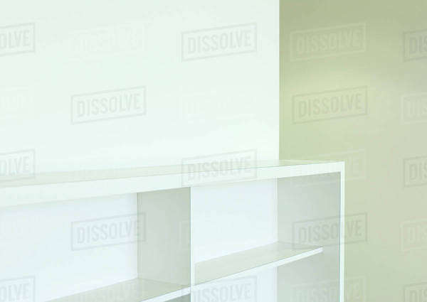 Empty bookcase - Stock Photo - Dissolve