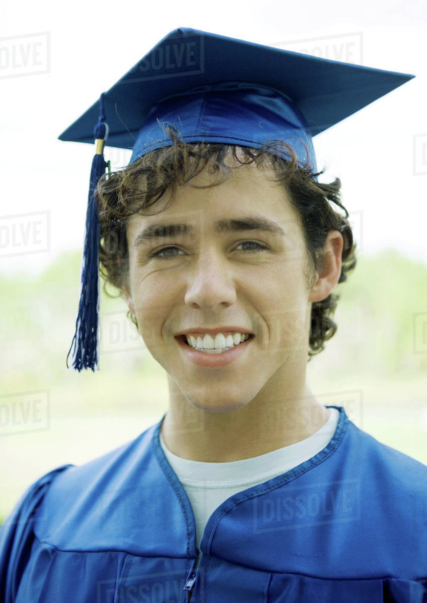 Male graduate - Stock Photo - Dissolve