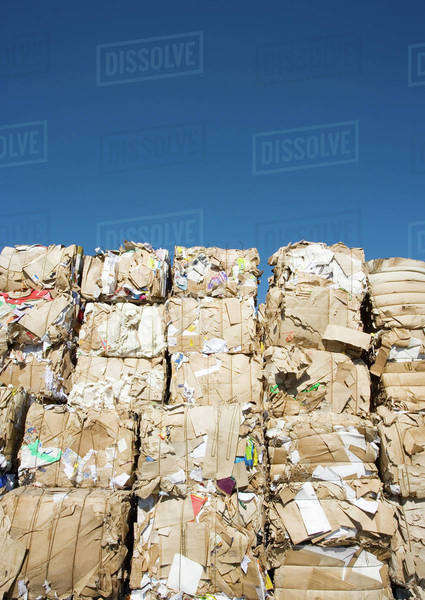 Bales of paper - Royalty-free Stock Photo | Dissolve