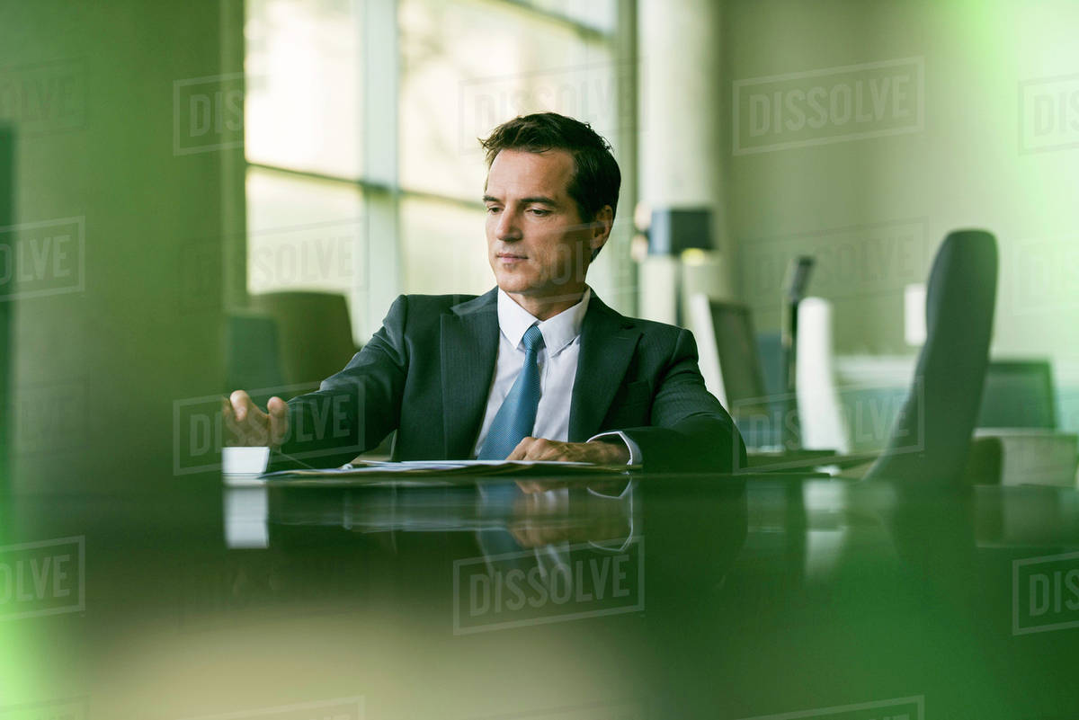 Executive at work - Royalty-free Stock Photo | Dissolve