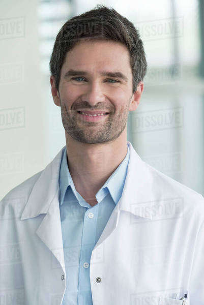 Scientist, portrait - Royalty-free Stock Photo | Dissolve