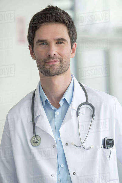 Doctor, portrait - Stock Photo - Dissolve