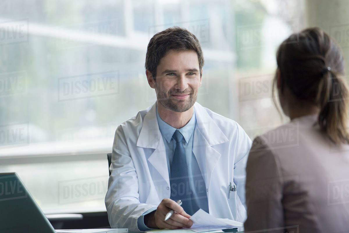 Doctor meeting with patient - Royalty-free Stock Photo | Dissolve