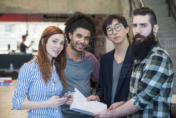 Team working together on project - Royalty-free Stock Photo | Dissolve