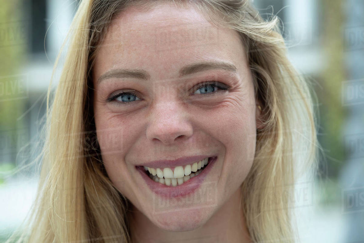Close-up of young woman - Royalty-free Stock Photo | Dissolve
