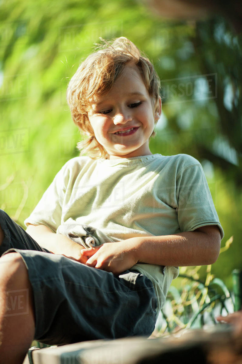 Smiling boy - Royalty-free Stock Photo | Dissolve