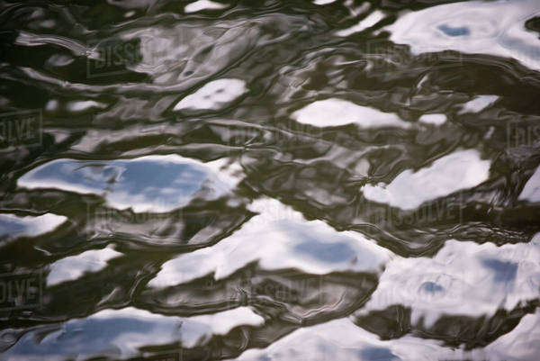 Rippled water surface, full frame - Royalty-free Stock Photo | Dissolve