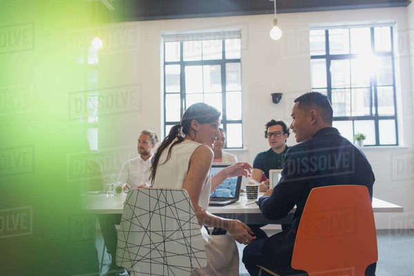 Business people talking in conference room meeting - Royalty-free Stock ...