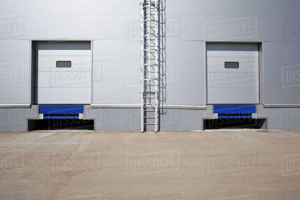Warehouse with ladder - Royalty-free Stock Photo | Dissolve