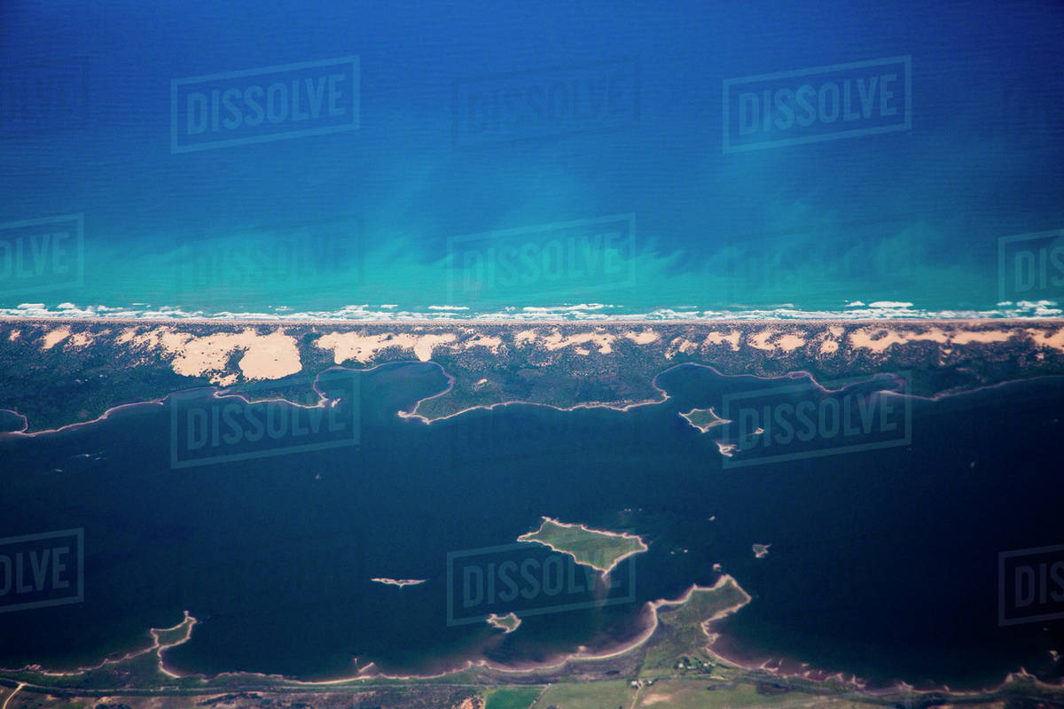 Aerial view of sea - Royalty-free Stock Photo | Dissolve