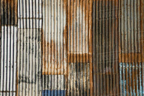 Full frame shot of rusted corrugated metal - Royalty-free Stock Photo ...