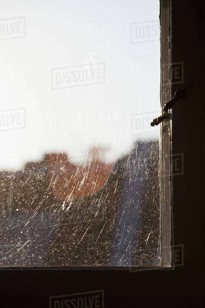 Sunlight coming through a window, close-up - Stock Photo - Dissolve